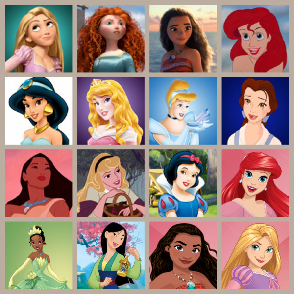 Disney Princess 2048