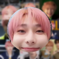 2048 Pink Hair Sunoo Smiling