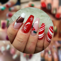 2048 Holiday Nails