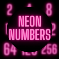 2048 Neon Numbers